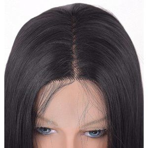 Sheer Beauté & Jewelry | Hair | Natural Straight Middle Part Lace Front ...